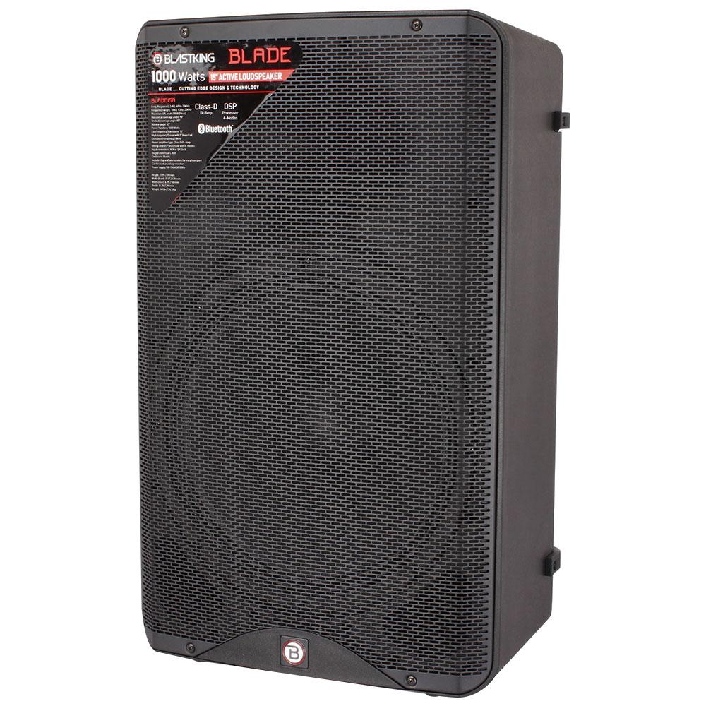 Blastking BLADE12A-PREMIUM (2) 12” Active Loudspeakers 1000 Watts Class ...