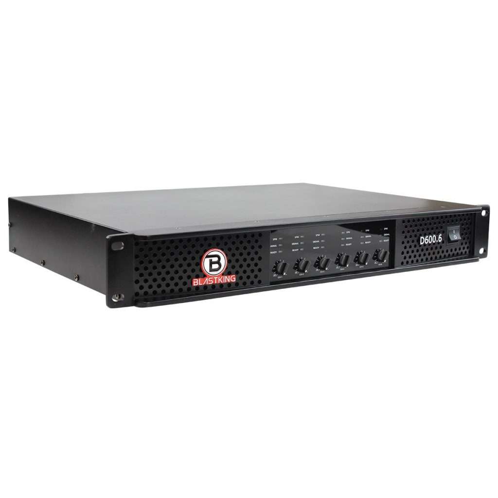 Blastking D600.6 3600 Watt 6 Channel Class D Amplifier – Maya's Electronics
